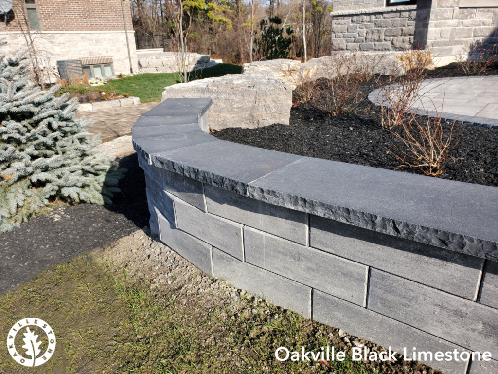 Black Limestone Wall
