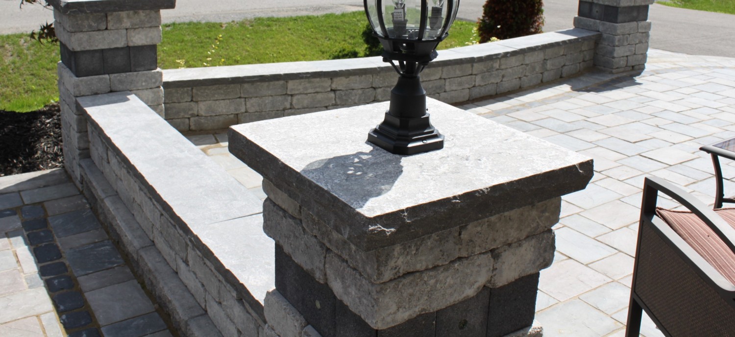 Pier Caps - Oakville Stone