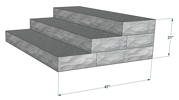 Steps and Fillers Installation - Oakville Stone